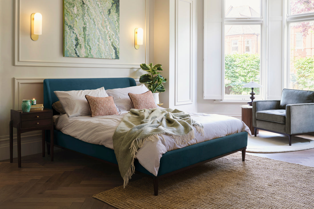 Bed 02 Double Bed | Upholstered Beds | UK Double Bed | Swyft