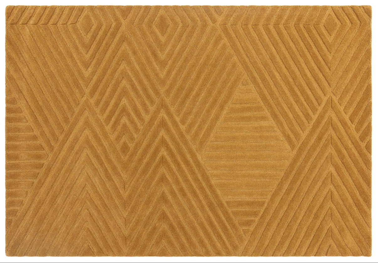 Hague Edge Ochre Rug – Swyft
