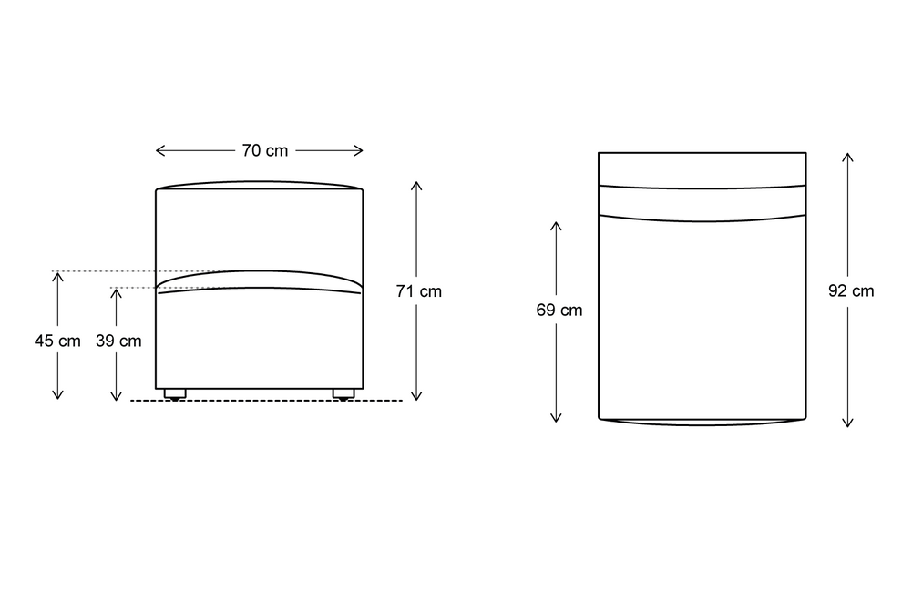 Model 03 Single Seat Module | Modular Sofas | Swyft
