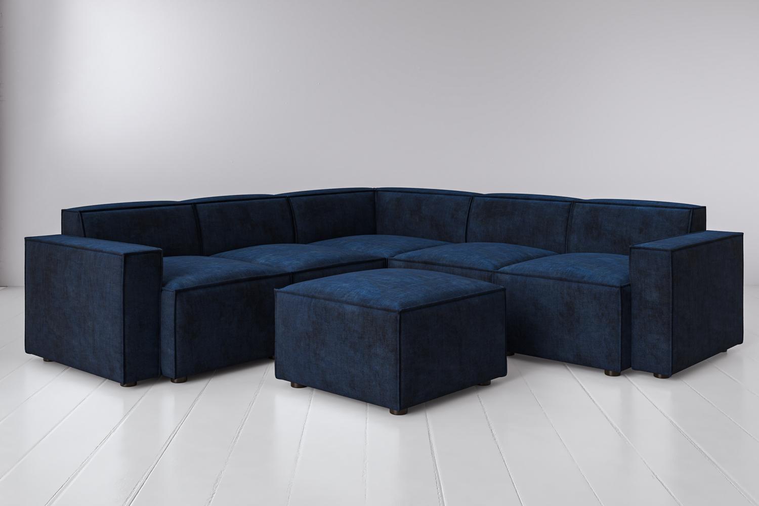 Model 03 Corner Sofa With Ottoman | Modular Sofas | Swyft