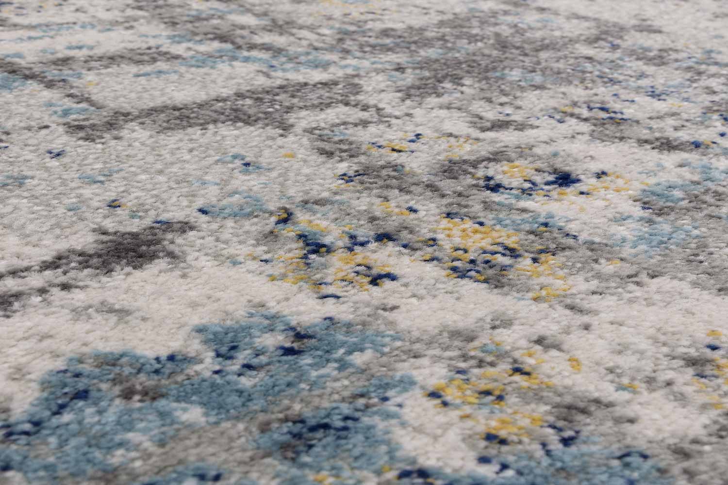 Nova Illusion Blue Rug | Patterned Rugs | Blue Rugs | Swyft
