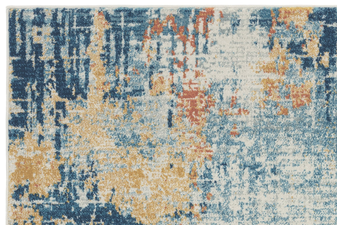 Nova Illusion Ochre Rug | Patterned Rugs | Rugs | Swyft