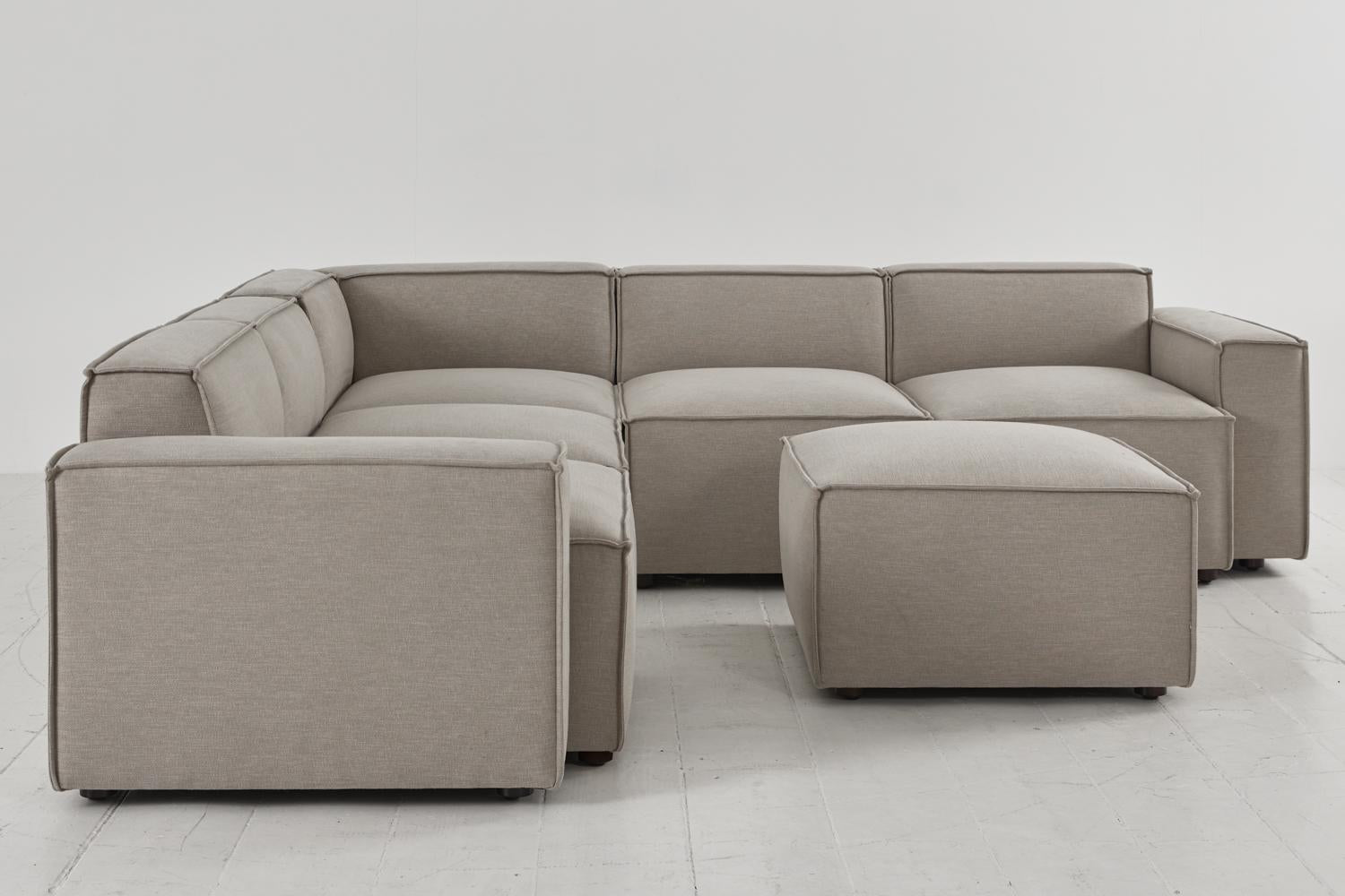Model 03 Corner Sofa With Ottoman | Modular Sofas | Swyft