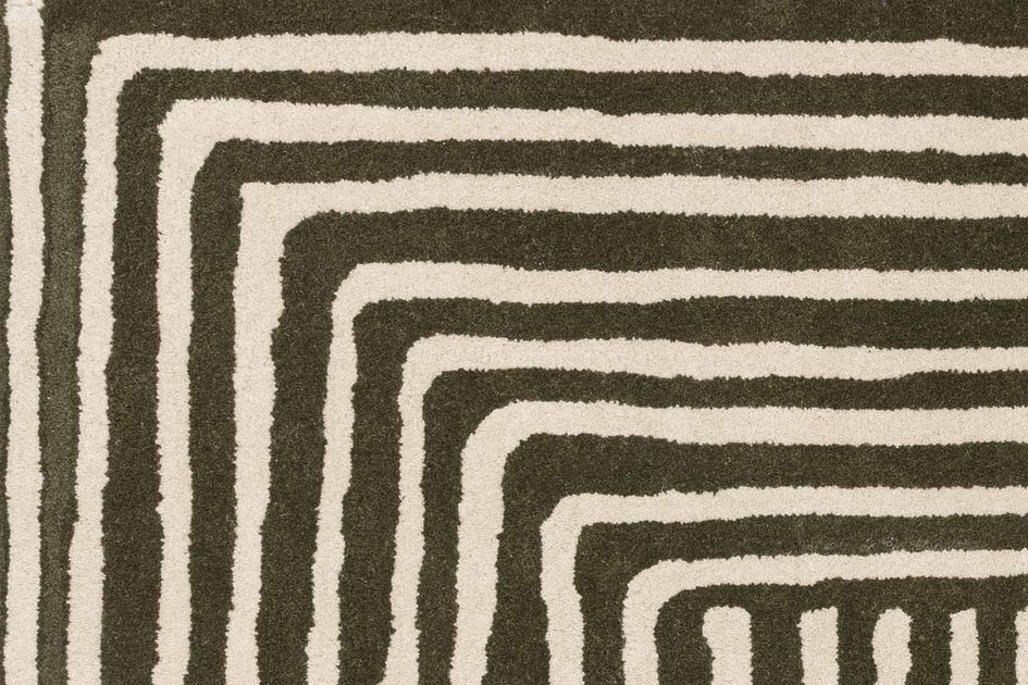 Reef Rug Curve Forest | Patterned Rugs | Area Rugs | Swyft