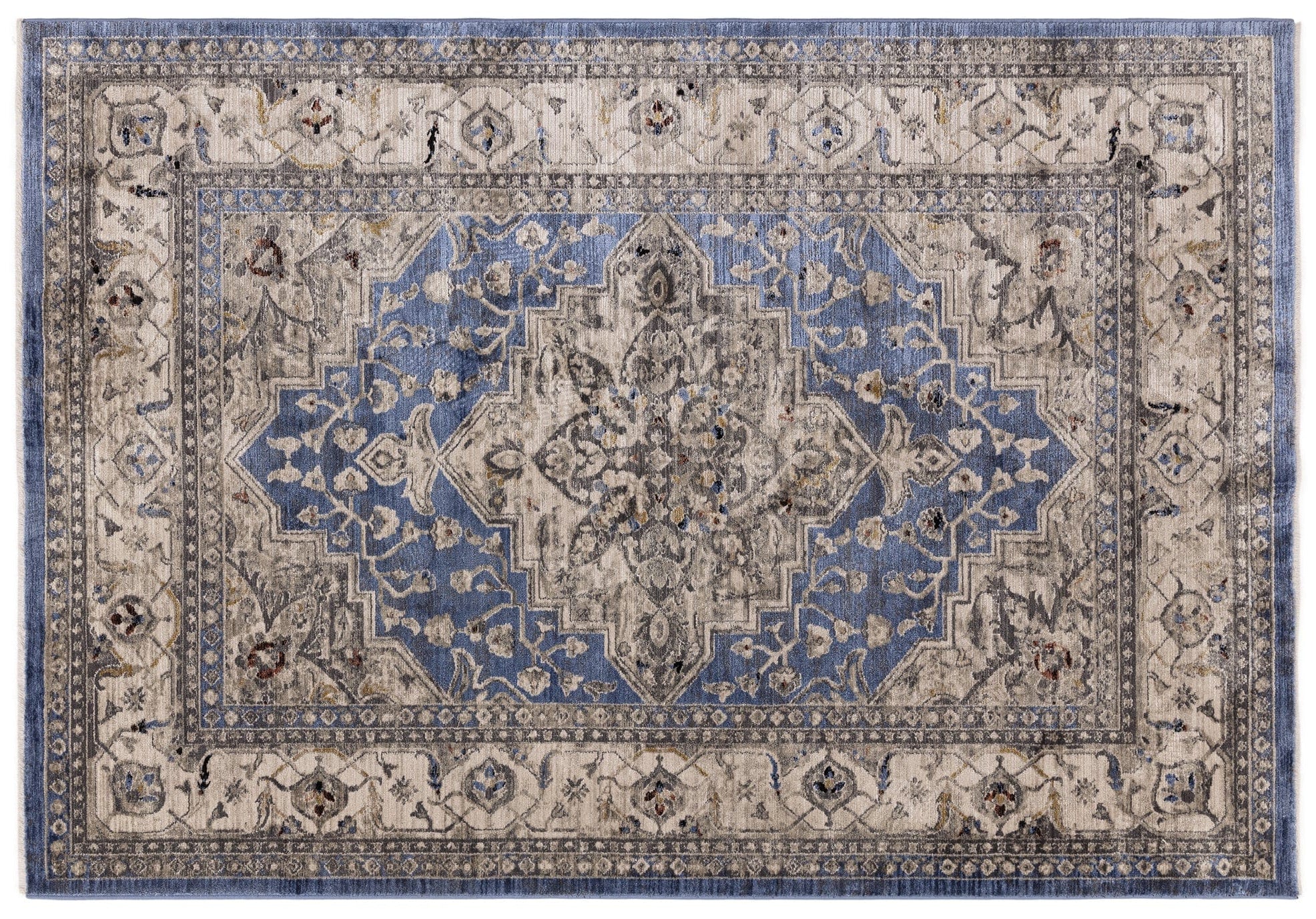 Sovereign Blue Medallion Rug | Persian Rugs | Rugs | Swyft
