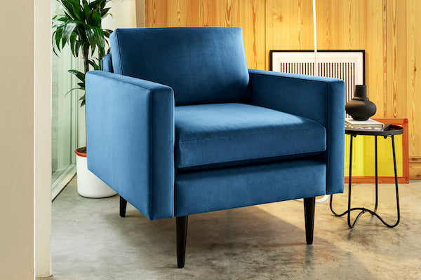 Blue armchairs – Swyft